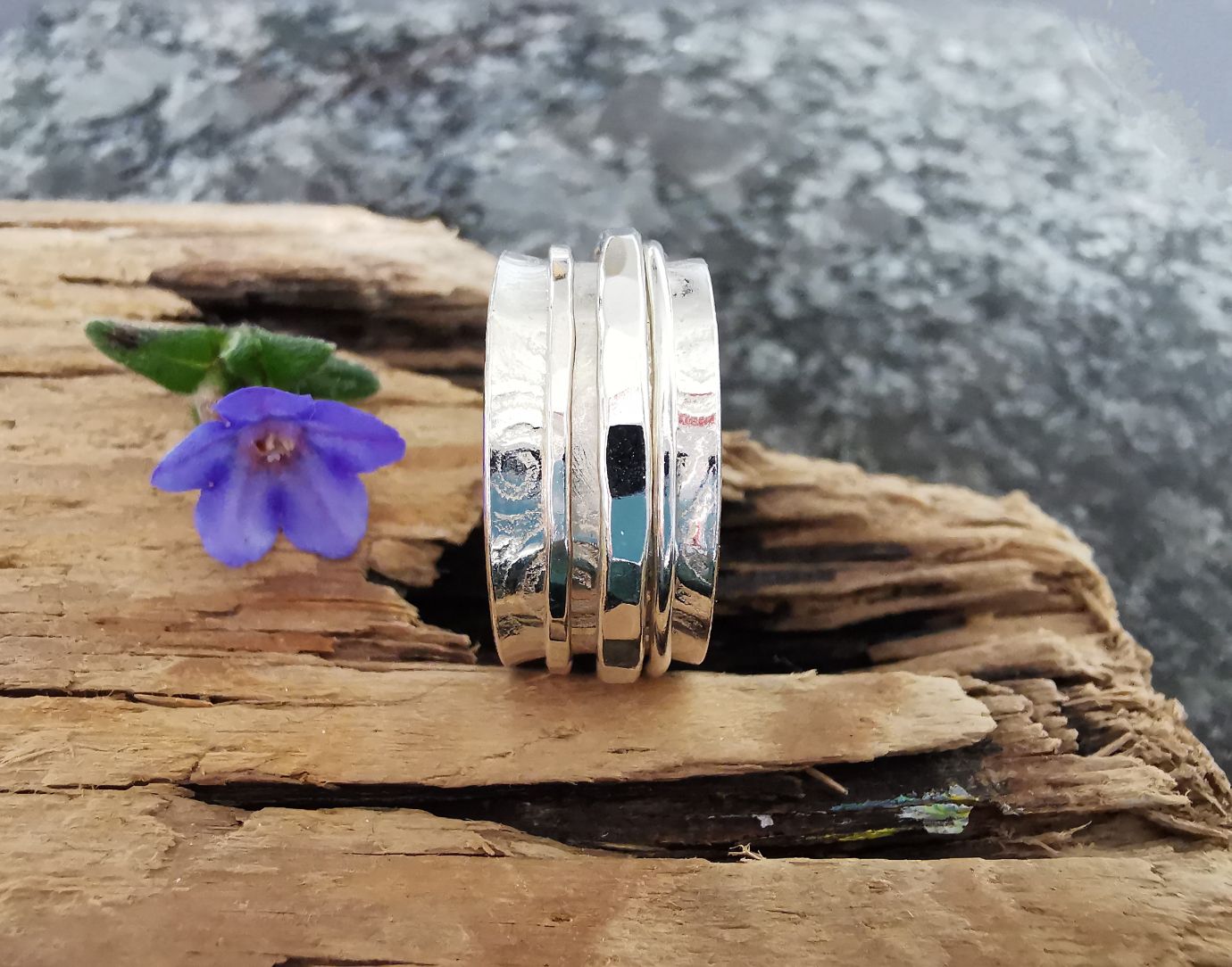 Sterling Silver Spinner Rings | Handmade Spinner Rings