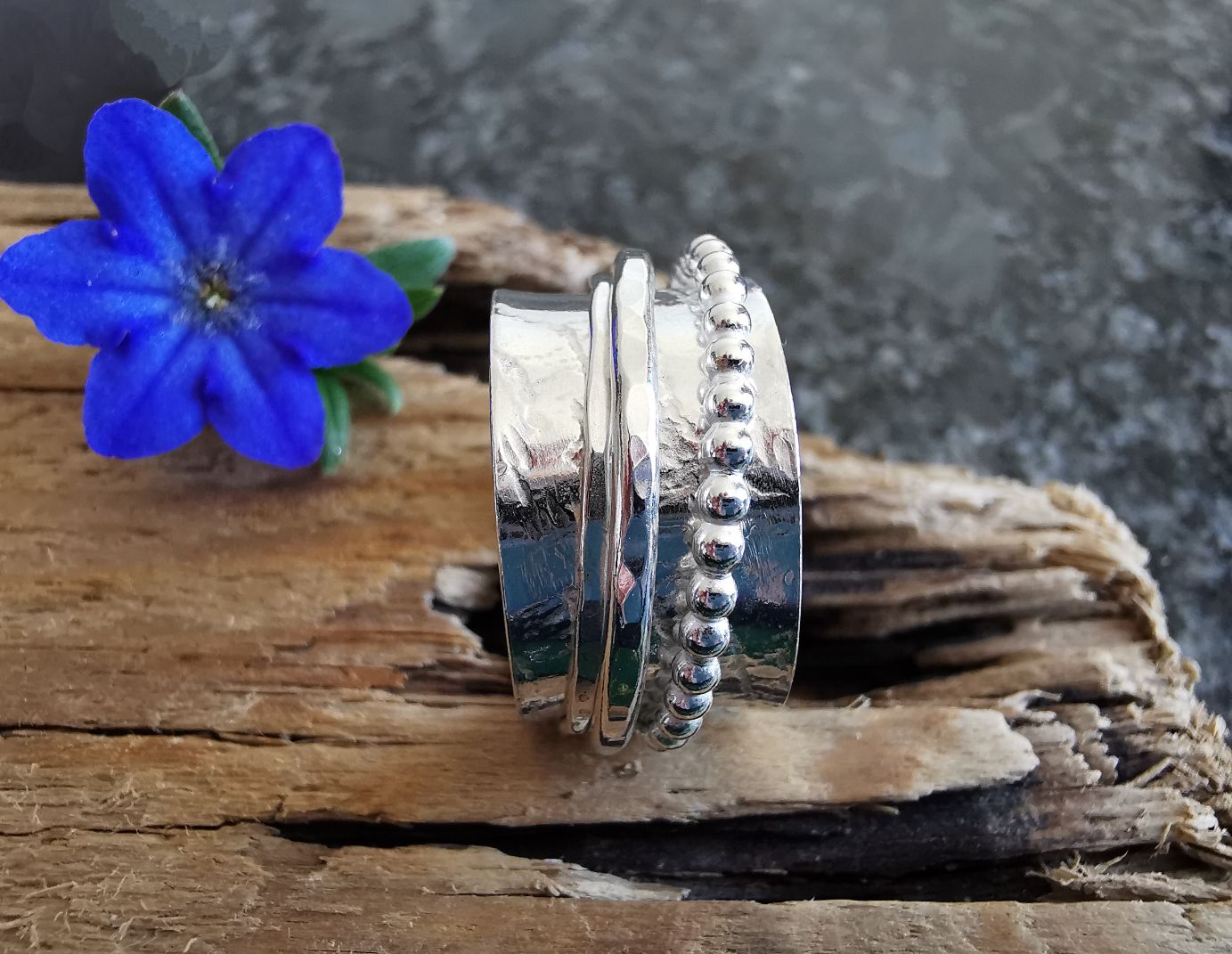 Sterling Silver Spinner Rings | Handmade Spinner Rings