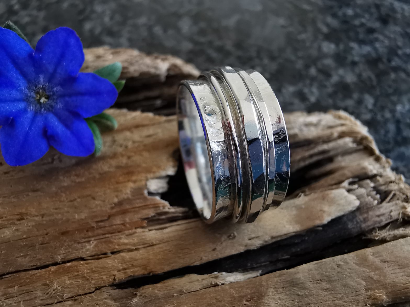 Sterling Silver Spinner Rings | Handmade Spinner Rings